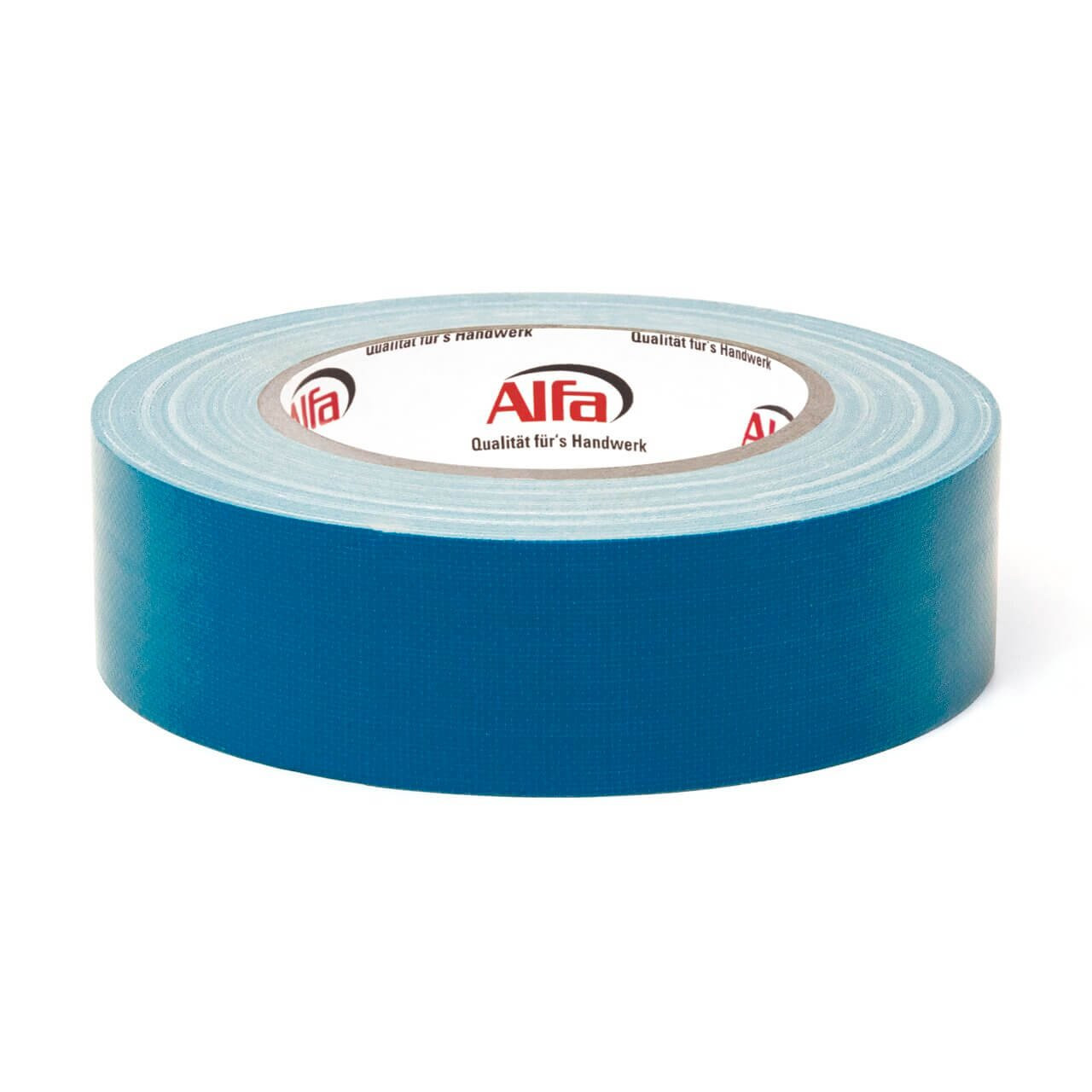 Alfa UV-Gewebeband Blau mit UV-Filter für sicheres Abkleben.